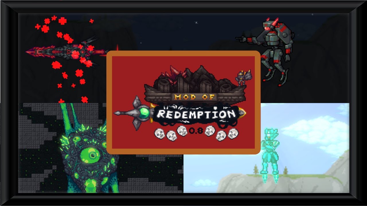 You need to play this Terraria mod! - Terraria Mod of Redemption - YouTube