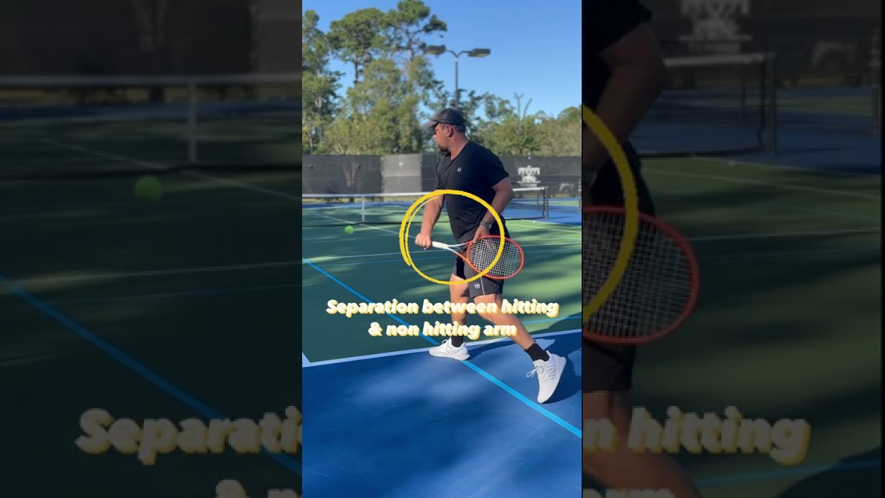 The one handed tennis backhand technique- Checkpoints - YouTube