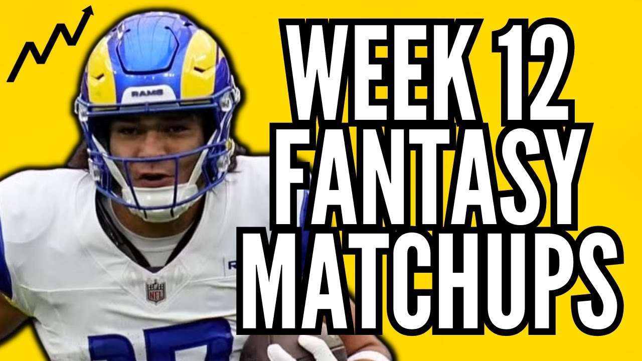 Exploit These Matchups in Week 12 - Matchups That Matter - YouTube