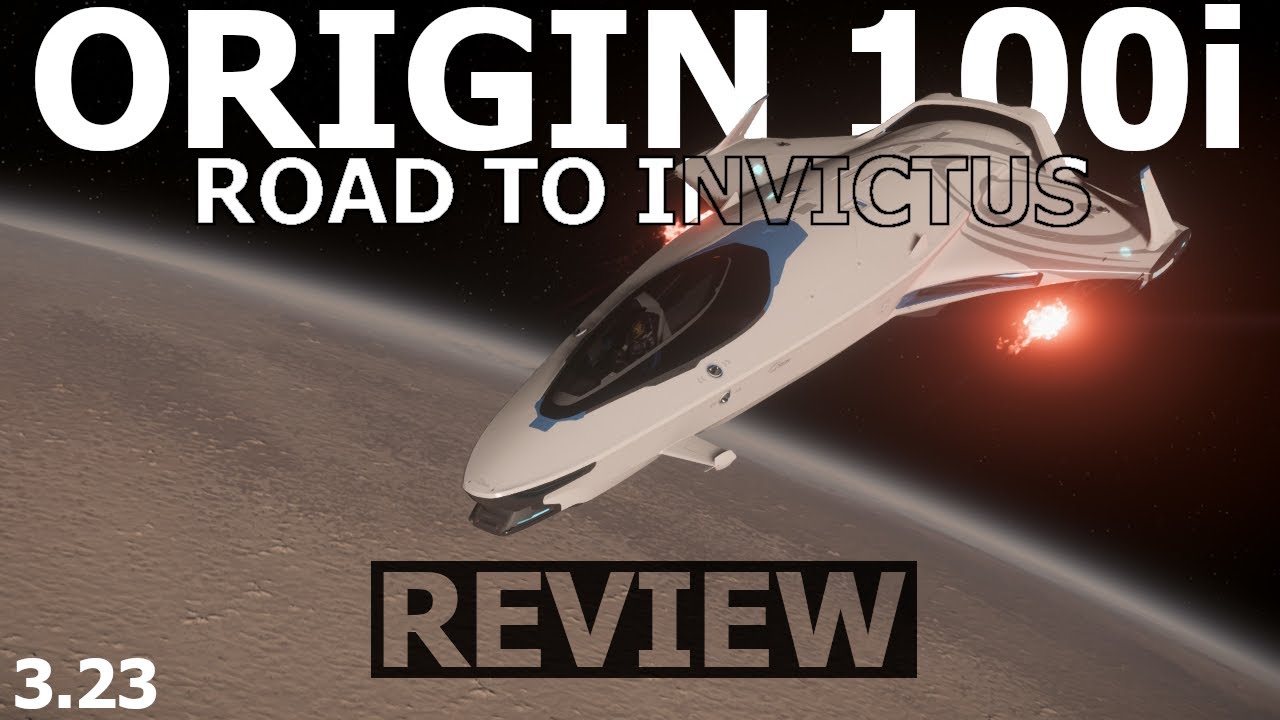 Star Citizen 3.23 - 10 Minutes More or Less Ship Review - ORIGIN 100i ...