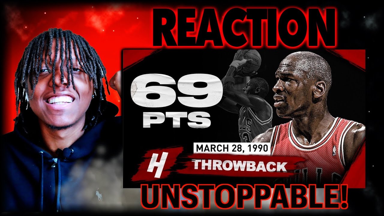 First Time EVER Watching Michael Jordan Career High 69 Points ...