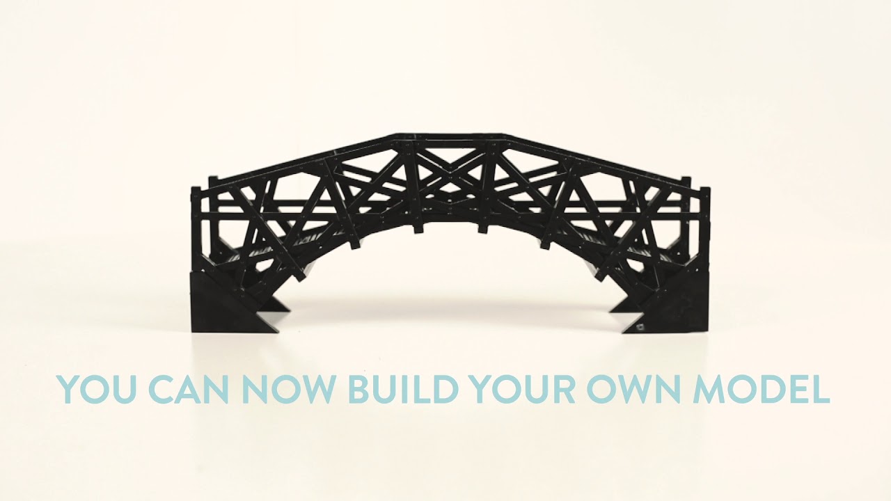 Mathematical Bridge by Ponticulus Design - YouTube