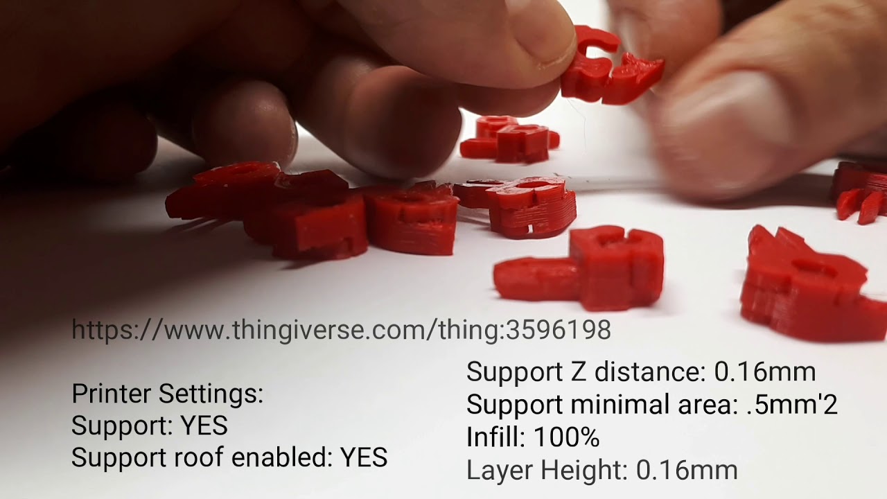 3D printed wire clip - YouTube