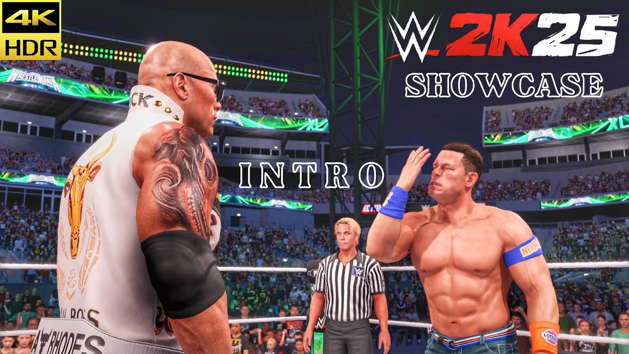 WWE 2K25 SHOWCASE INTRO | WWE 2K25 GAMEPLAY | WWE 2K25 - YouTube