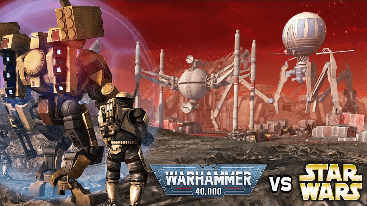 CIS Battle Droids vs Tau Empire - Star Wars vs Warhammer 40k ...
