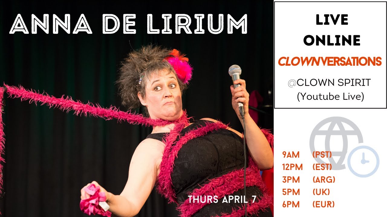 Austrian clown pioneer ANNA DE LIRIUM - YouTube