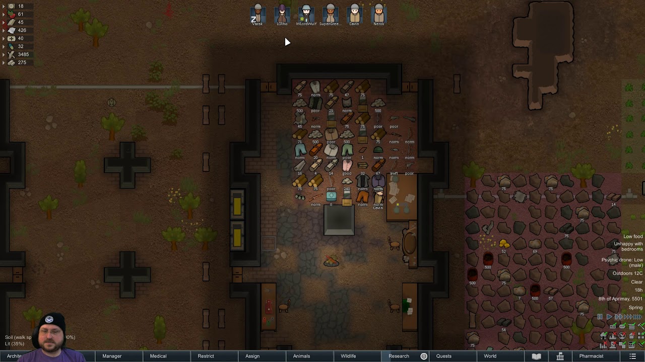Rimworld: Royalty -- Proper Colony: Part 4 - YouTube