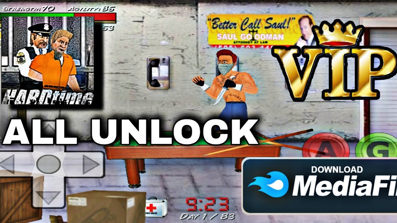 MOD APK !!! HARD TIME MOD APK !!! VIP ALL UNLOCK !!! MEDIAFIRE LINK ...