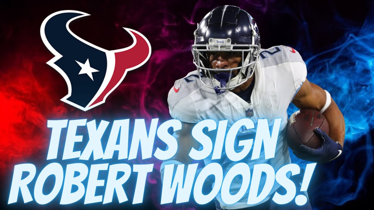 Houston Texans Sign Robert Woods! - YouTube