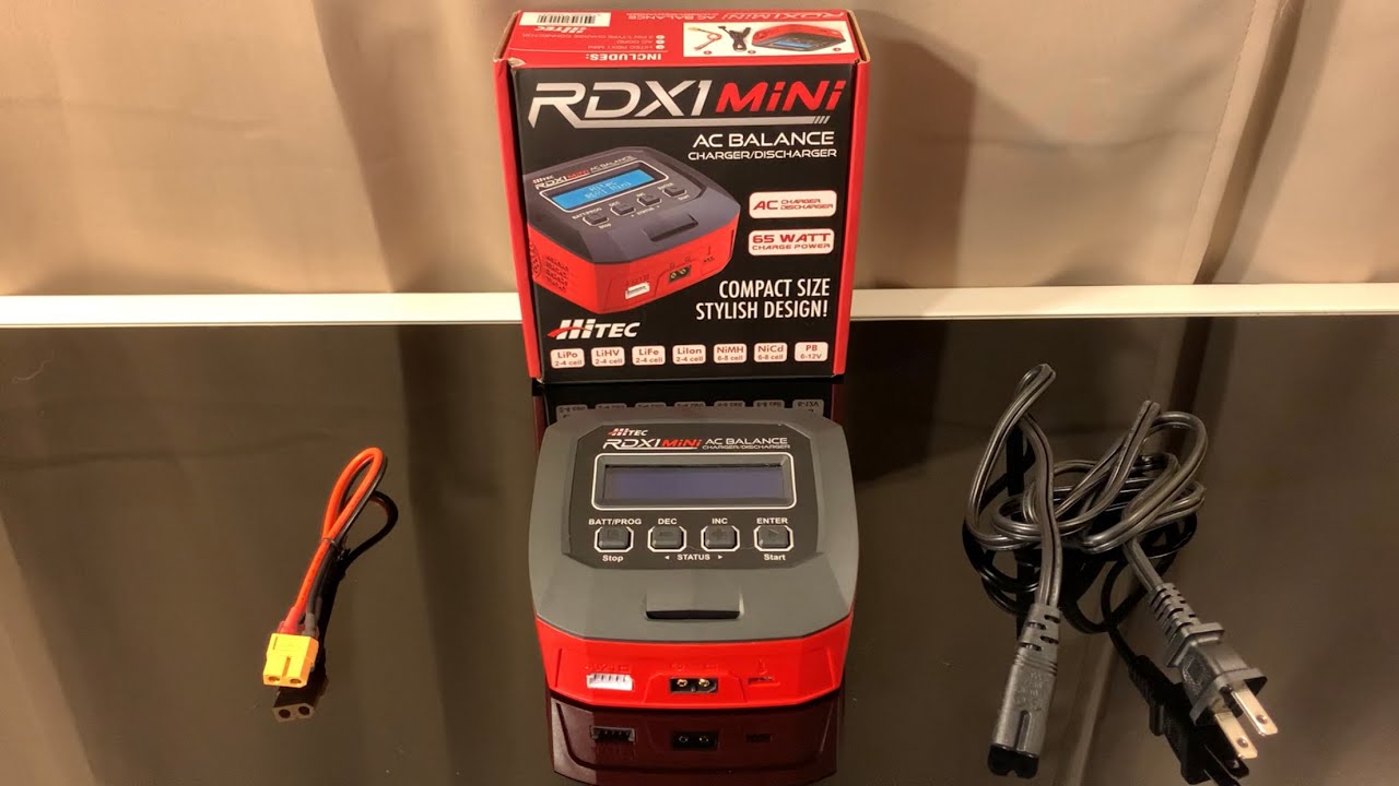 RDX1 Mini Lipo Charger Review - YouTube