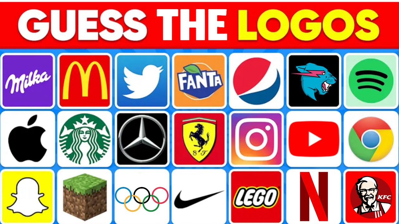 GUESS THE LOGO | GUESS THE FAMOUS LOGO IN 5 SECONDS - YouTube