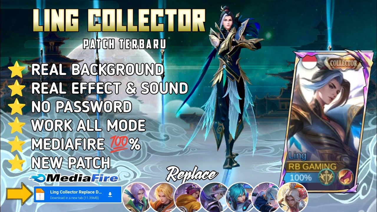 Script Ling Collector No Password | Full Effect Voice | Patch Terbaru ...