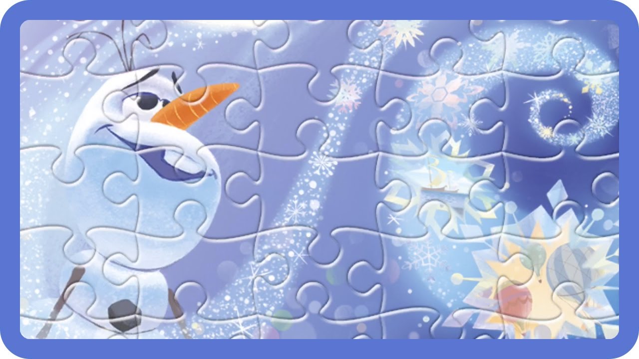Disney Pixar Frozen's Olaf Making Winter Spells Jigsaw Puzzle ...