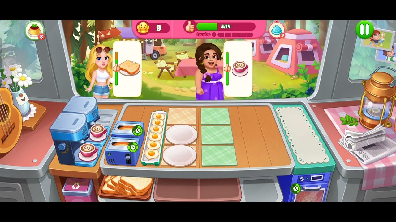 CRAZY COOKING DINER MASTERING THE KITCHEN - GAMEPLAY ADVENTURE! LEVEL ...