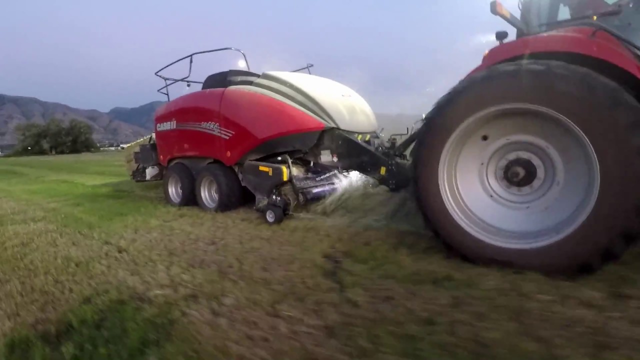 LB434XL Large Square Baler - Evening Action - YouTube
