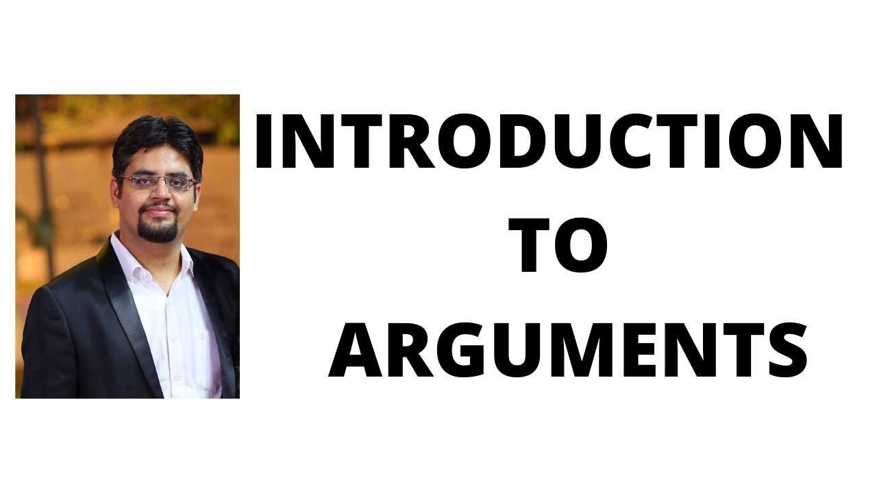 31. introduction to arguments - YouTube
