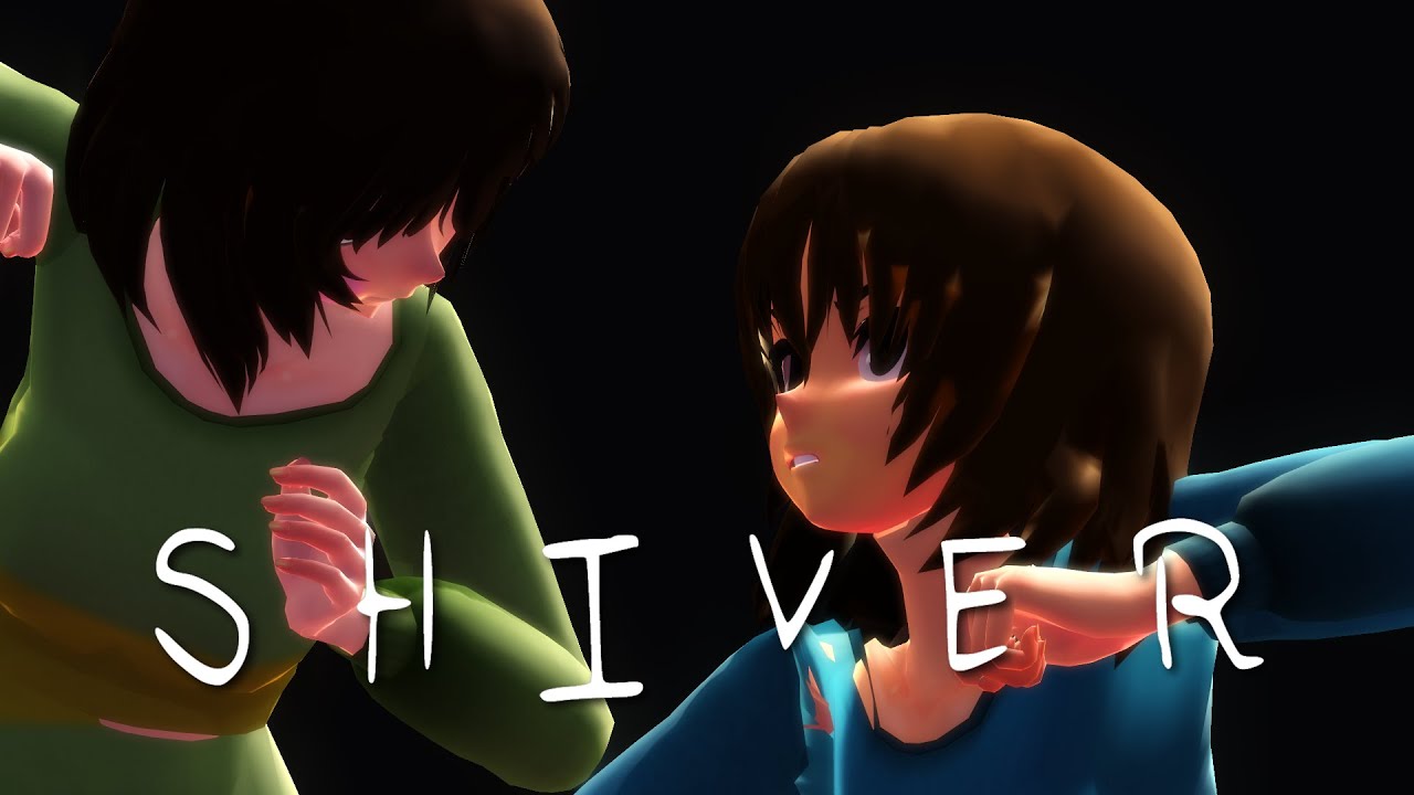 【MMD】Undertale - Shiver【Frisk, Chara, Undyne, Mettaton】 - YouTube