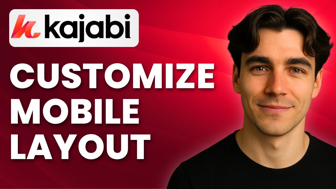 How To Customize Mobile Layout In Kajabi (Tutorial 2025) - YouTube