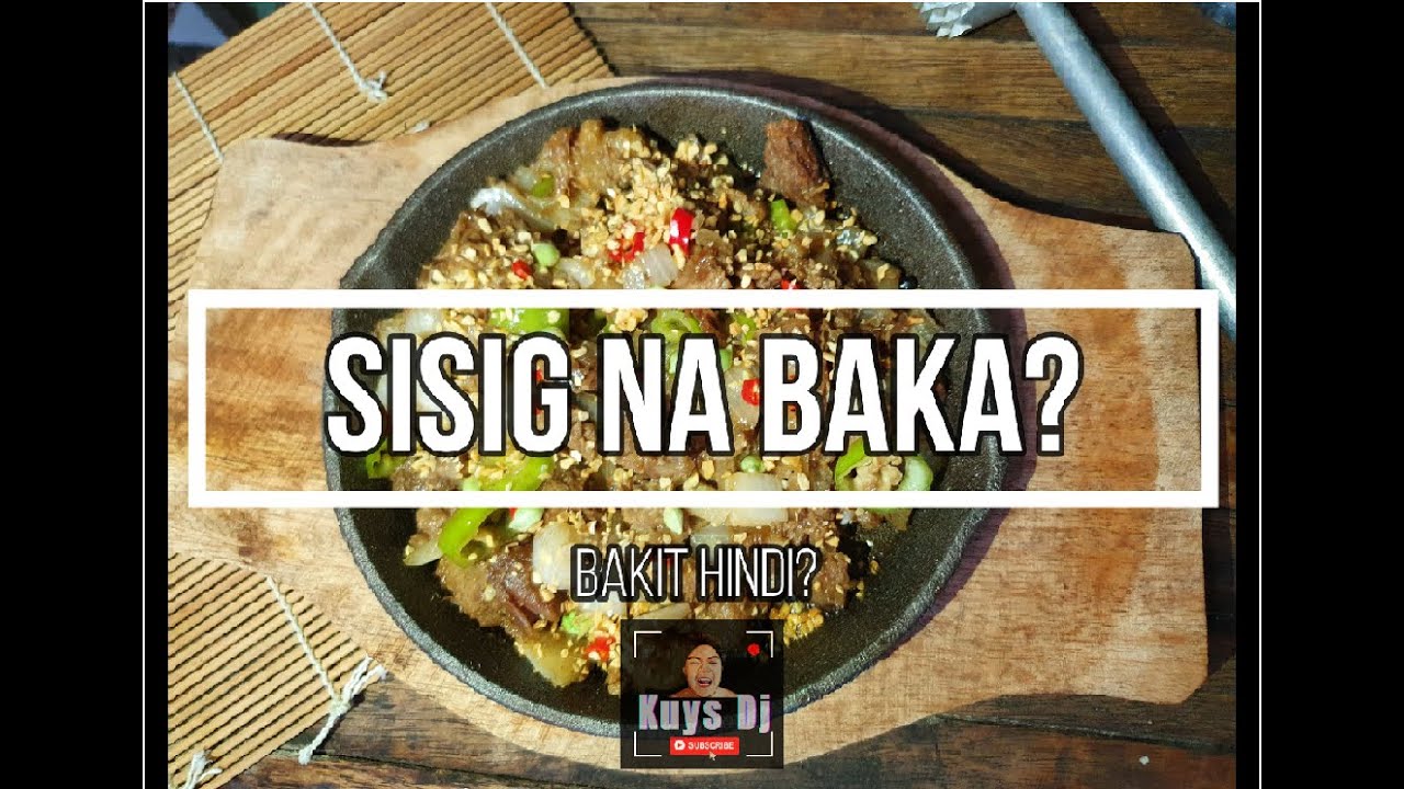 Sisig na Baka? - YouTube