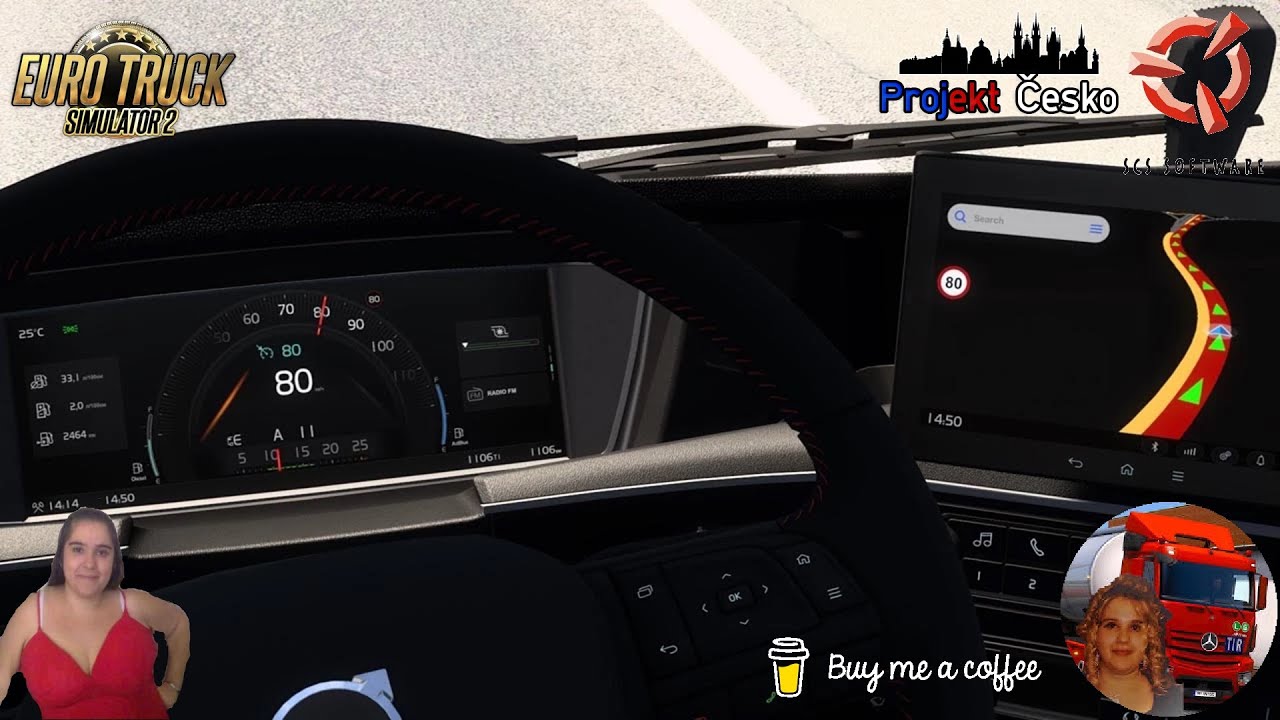 Euro Truck Simulator 2 (1.53) New Volvo FH Aero Series 6 by SCS Improved Dashboard + DLC's ...