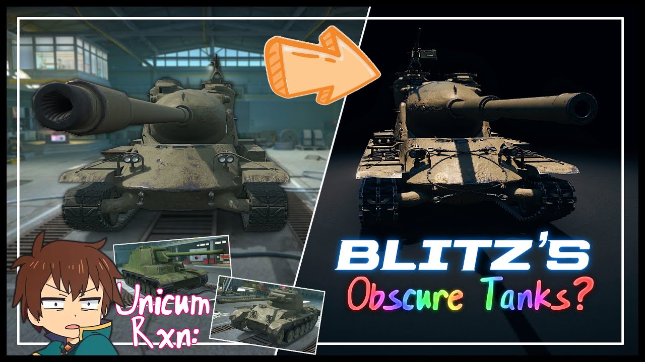 Adding Blitz's Obscure Tanks? - Exclusive Tanks of WoT Blitz || Unicum ...