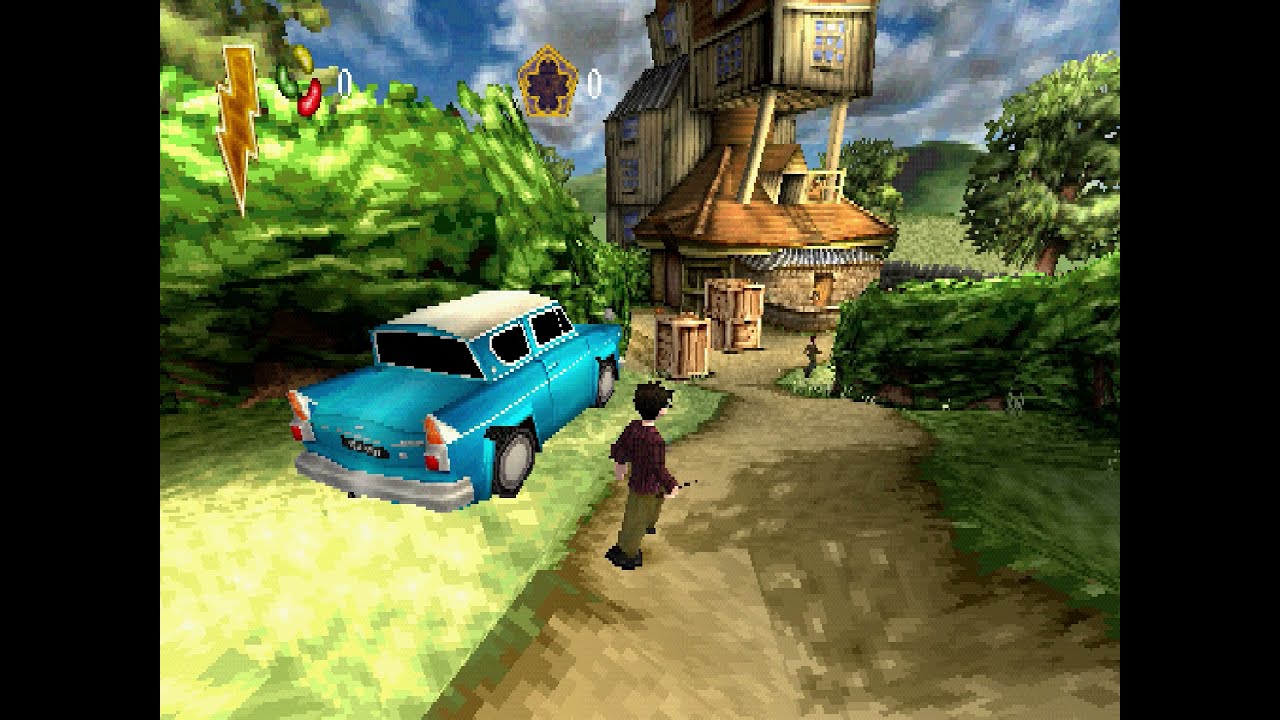 Harry Potter and the Chamber of Secrets (PS1) playthrough [Part 1 ...