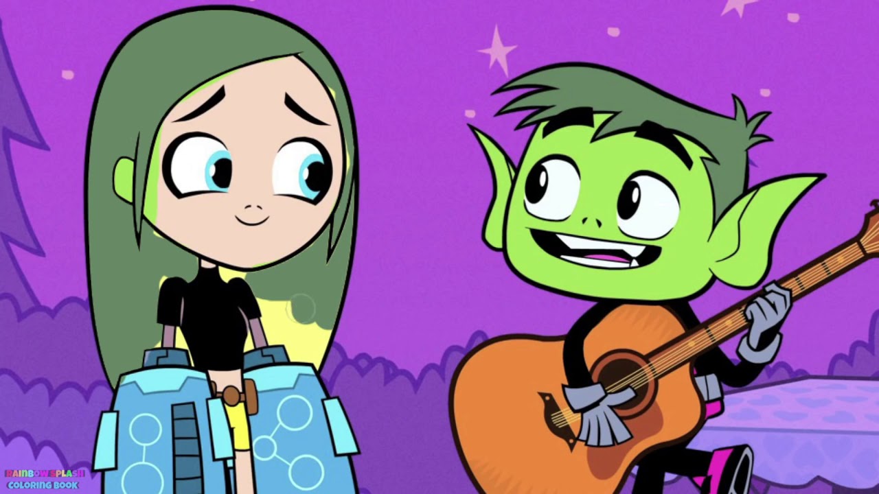 Teen Titans Go Color Swap Transforms Raven Starfire Robin Beast Boy ...