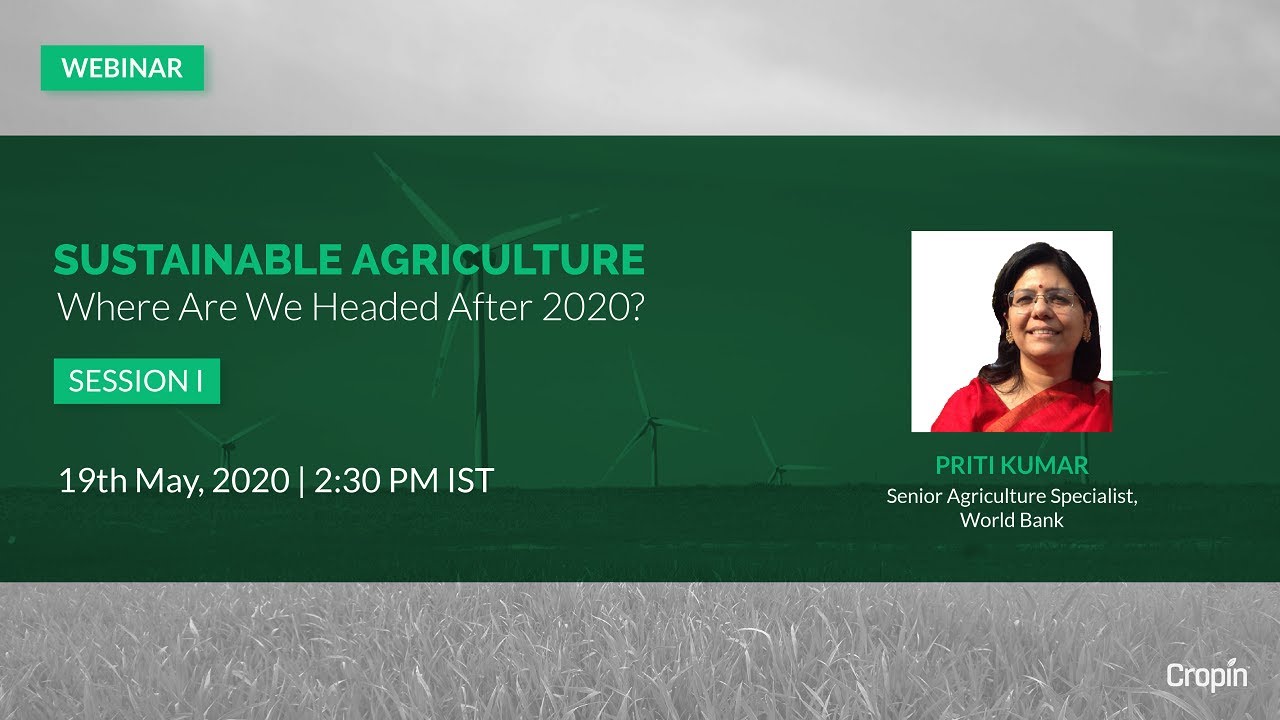 Fireside Chat with Priti Kumar, Senior Agriculture Specialist - World ...