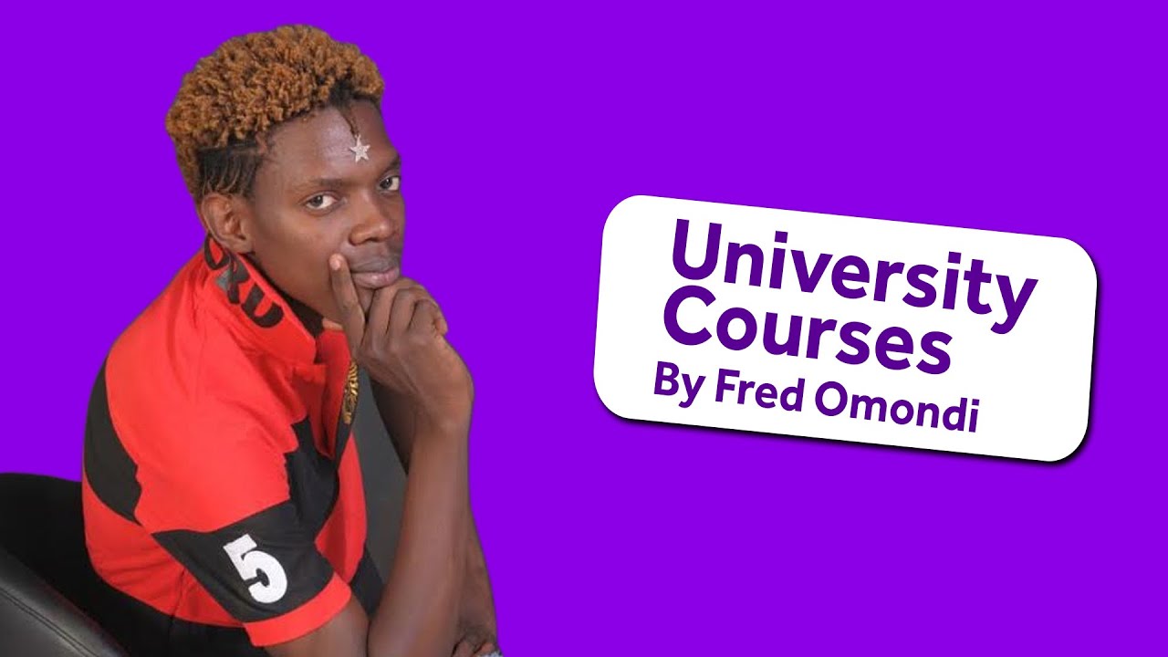 University Courses | Stand-Up Comedy By Fred Omondi | Opa Williams ...