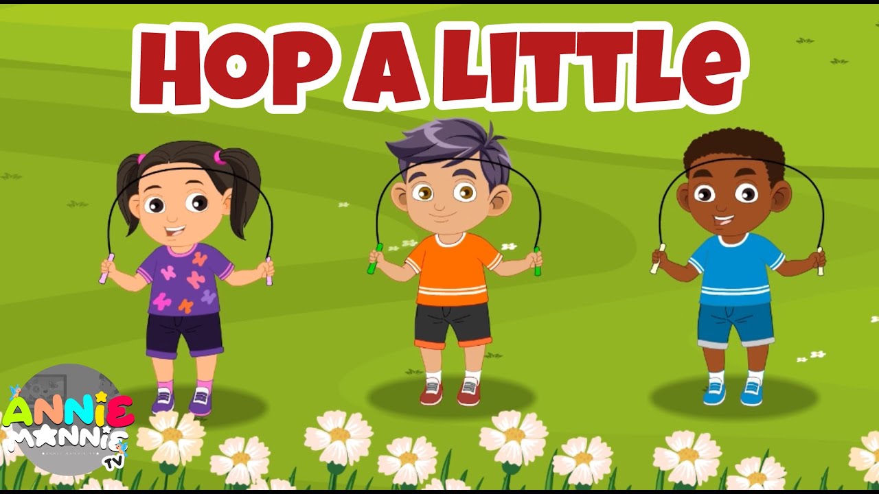 Hop A Little Jump A Little | Hop A Little Rhyme | Nursery Rhymes Songs ...