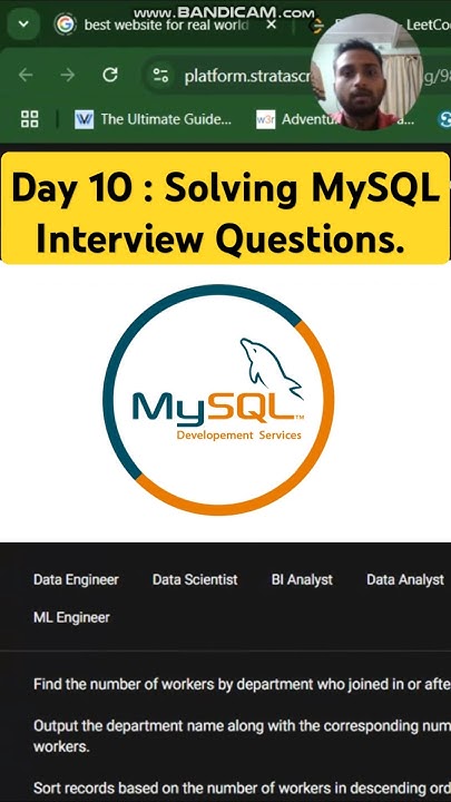 Day 10 Mysql Interview Prep Dateformat Shorts Coding Mysql Pythonprogramming Youtube