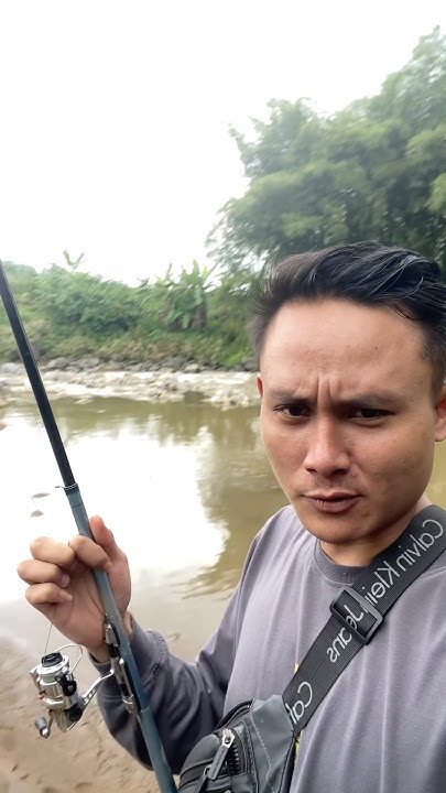 Mancing di sungai serayu wonosobo #mancing #fishing #mancingmantap #funny #ikan @wongmancing97 ...