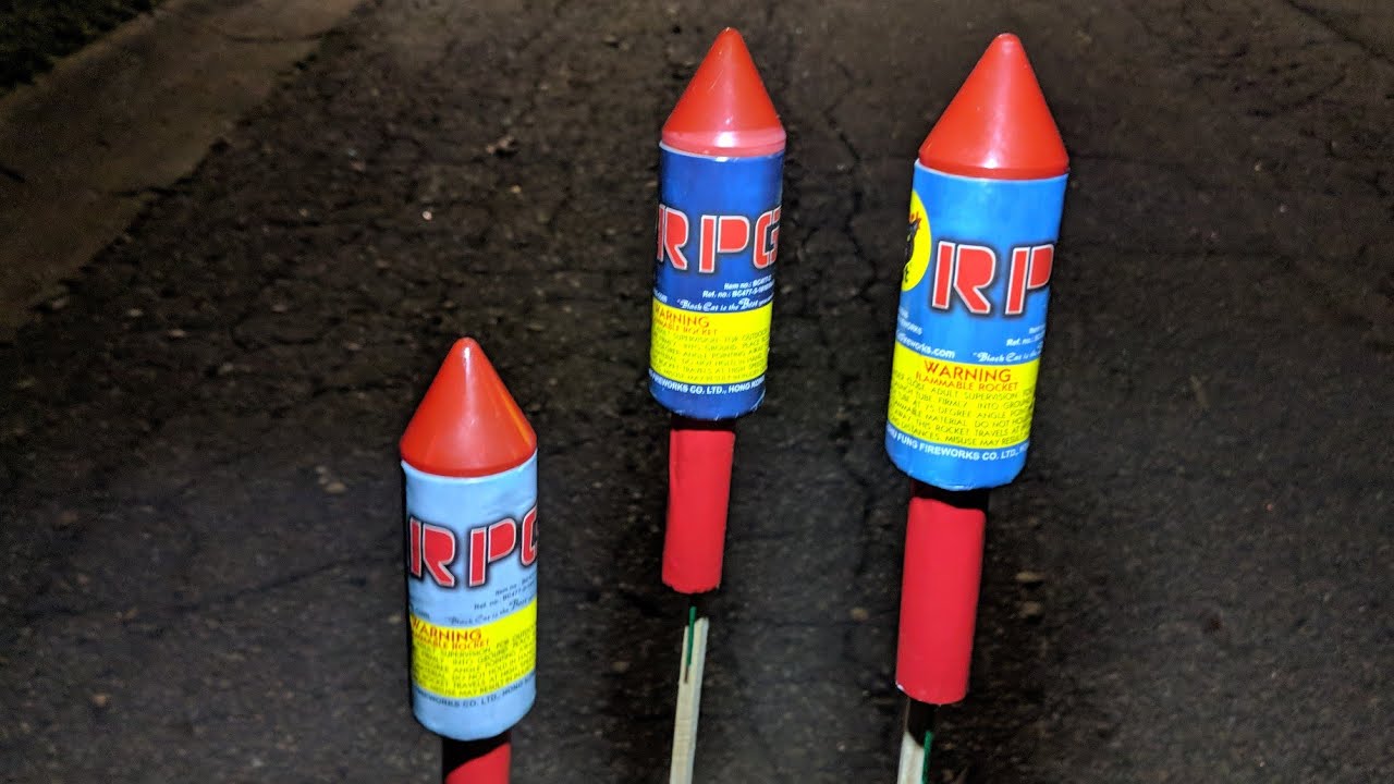 🚀Rocket Time🚀 RPG x3️⃣ ( Black Cat Fireworks) - YouTube
