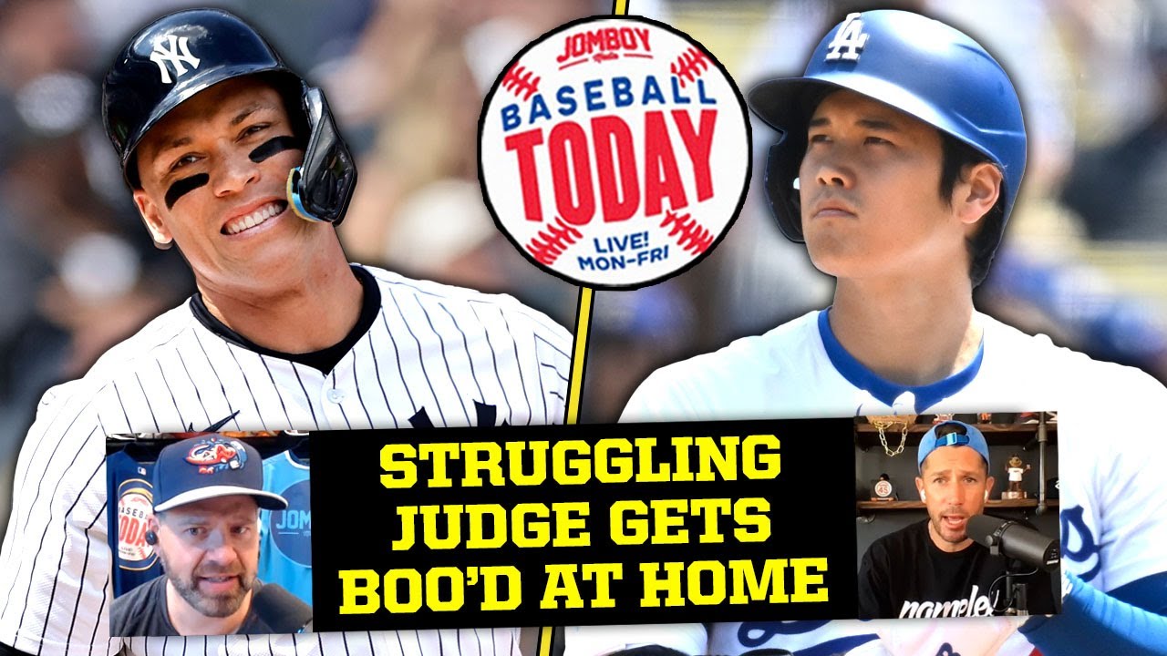 Yankees fans boo'd Aaron Judge? | Baseball Today - YouTube