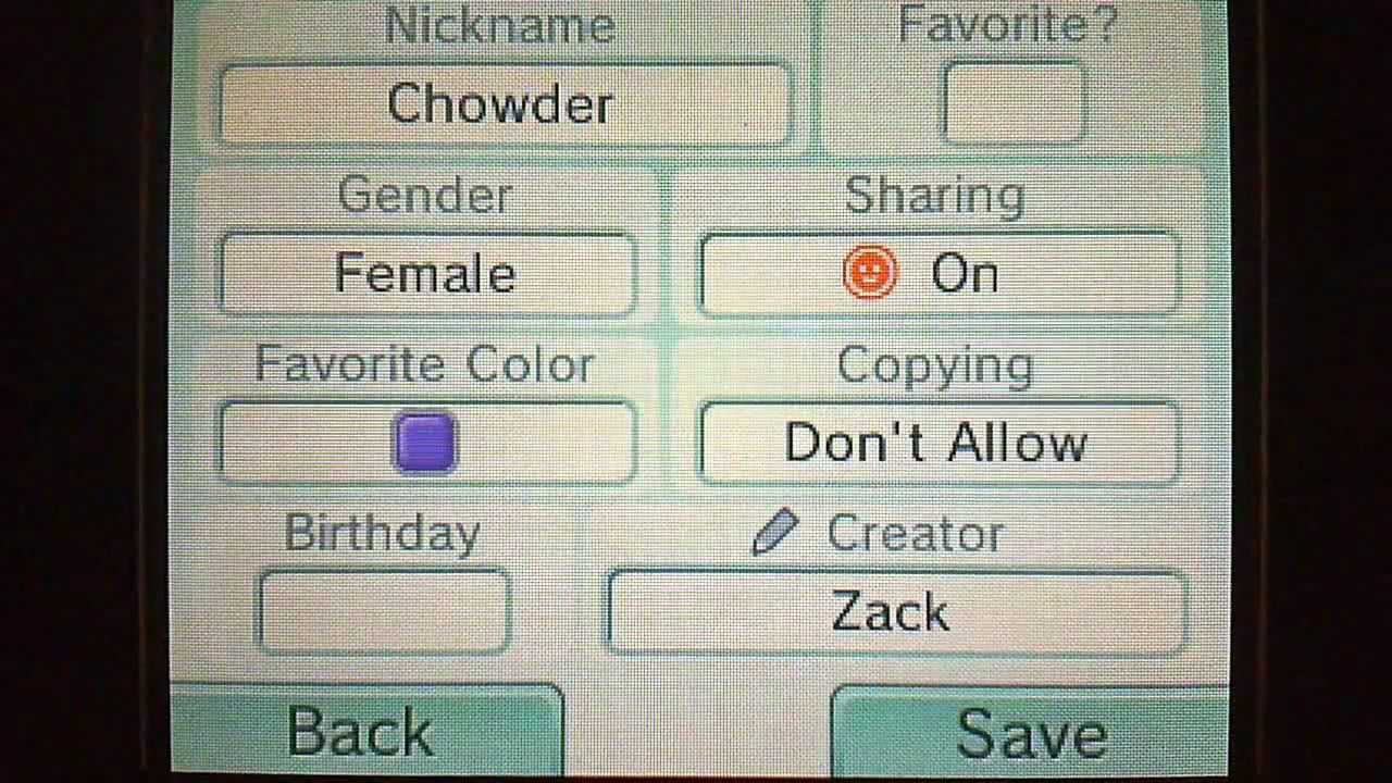 Nintendo 3DS Mii Tutorial :: Chowder - YouTube