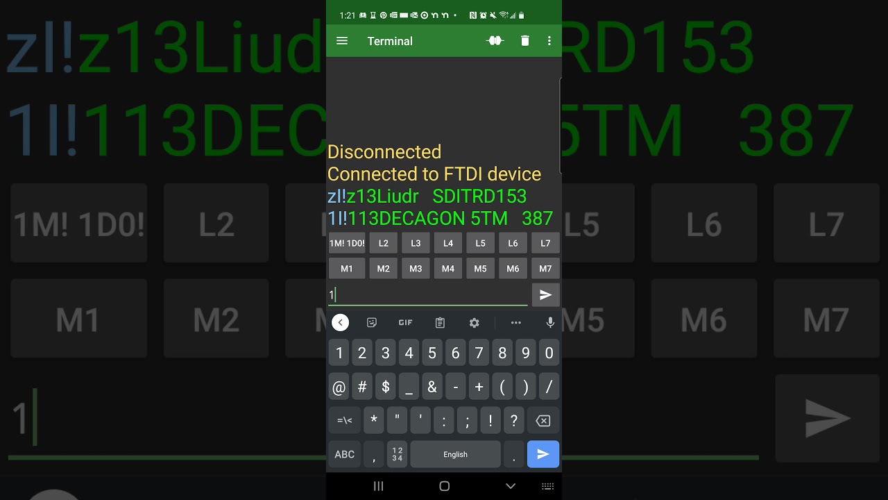 Configure Android serial terminal for SDI-12 sensors - YouTube