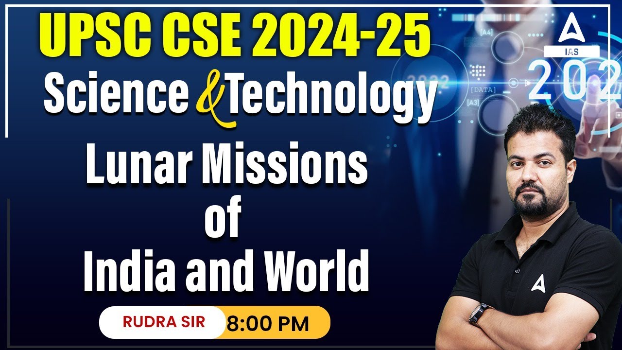 Chandrayaan 3: Lunar Missions of India and World For UPSC Science ...