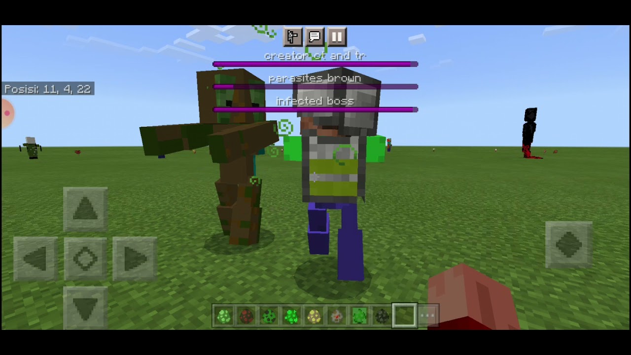 add on parasites and more steve mcpe - YouTube