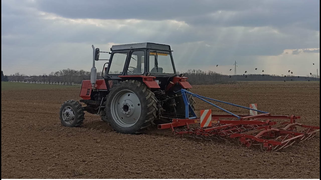 LTZ 55A + RAU 2.5M Zatvaranje zimske brazde 2022 - YouTube