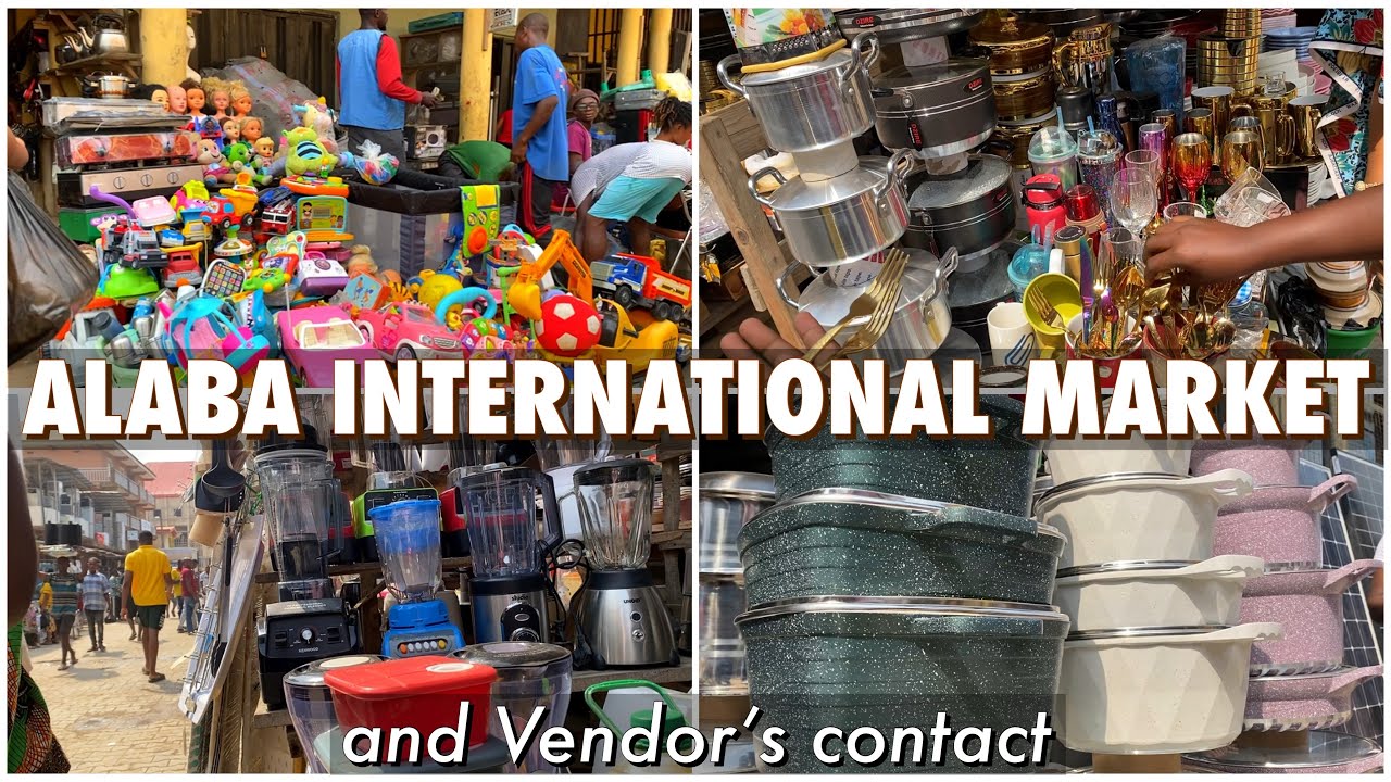 Explore Alaba International Market: Largest Second Hand Market In Lagos ...