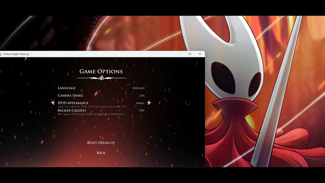 How To Change The Language In Hollow Knight Silksong - YouTube