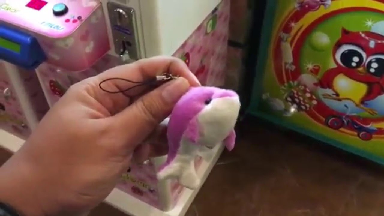 LITTLE PURPLE SHARK PLUSH - CLAW MACHINE INDONESIA - YouTube