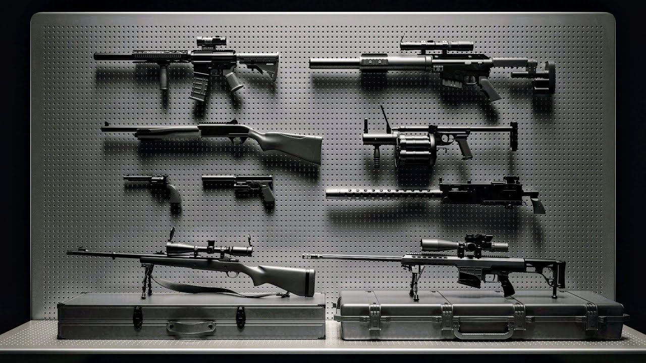 Aprende Cómo Identificar Todos los Tipos de Armas de Fuego - YouTube