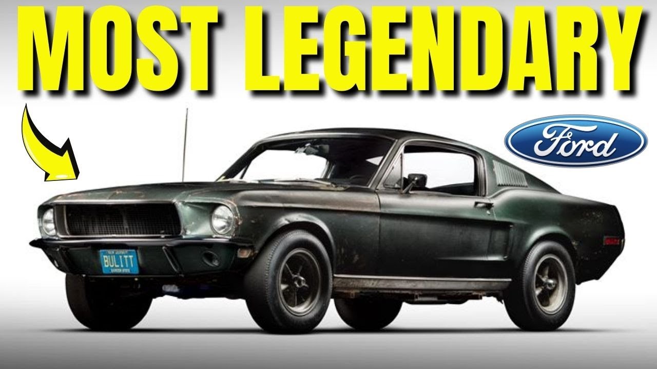 25 Most Legendary Ford Muscle Cars Ever Sold - YouTube