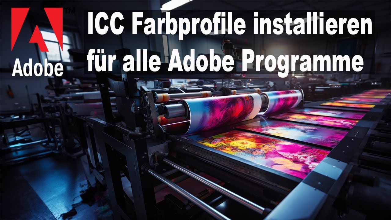 ICC-Farbprofile installieren - für perfektes Druckergebnisse - YouTube