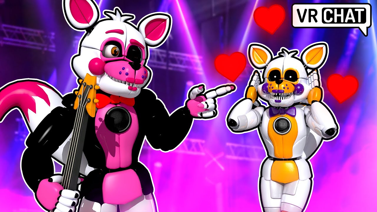 Funtime Foxy has a MAKEOVER?! in VRCHAT - YouTube