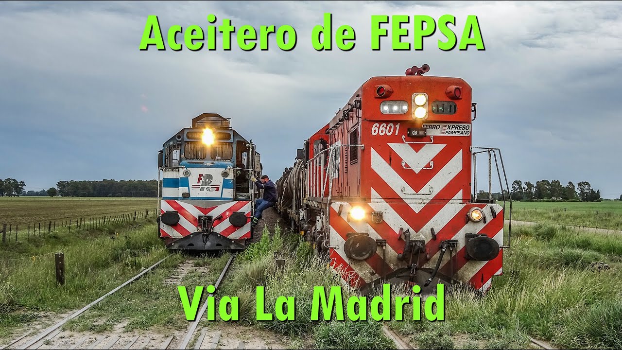 ACEITERO de FEPSA por via LA MADRID - YouTube