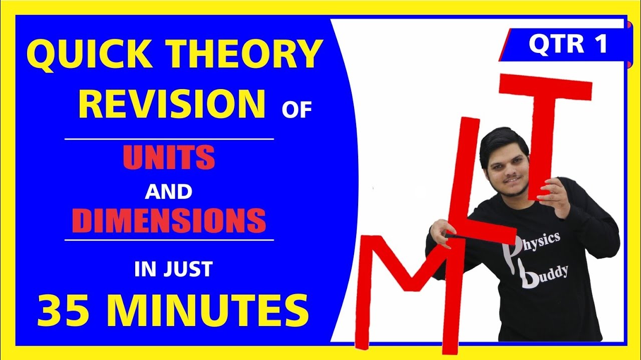 QTR 1 | Units and Dimensions | Chapter 1 - YouTube