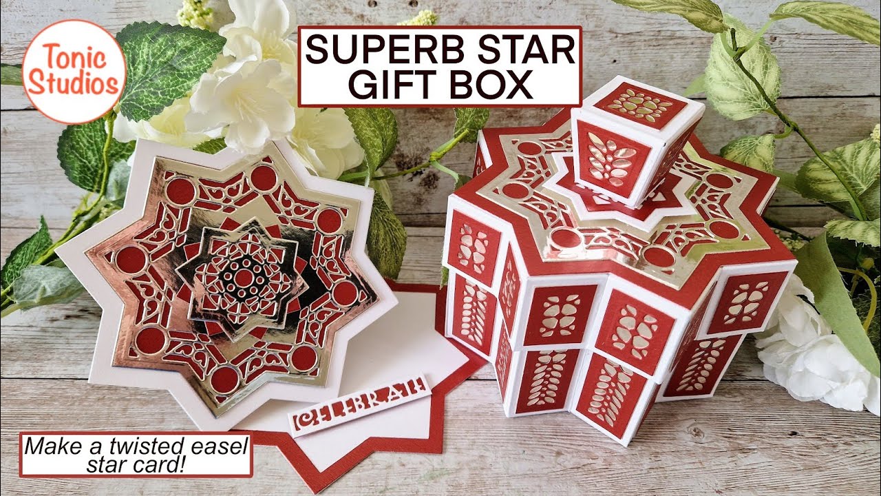 Tonic Studios SUPERB STAR GIFT BOX - YouTube