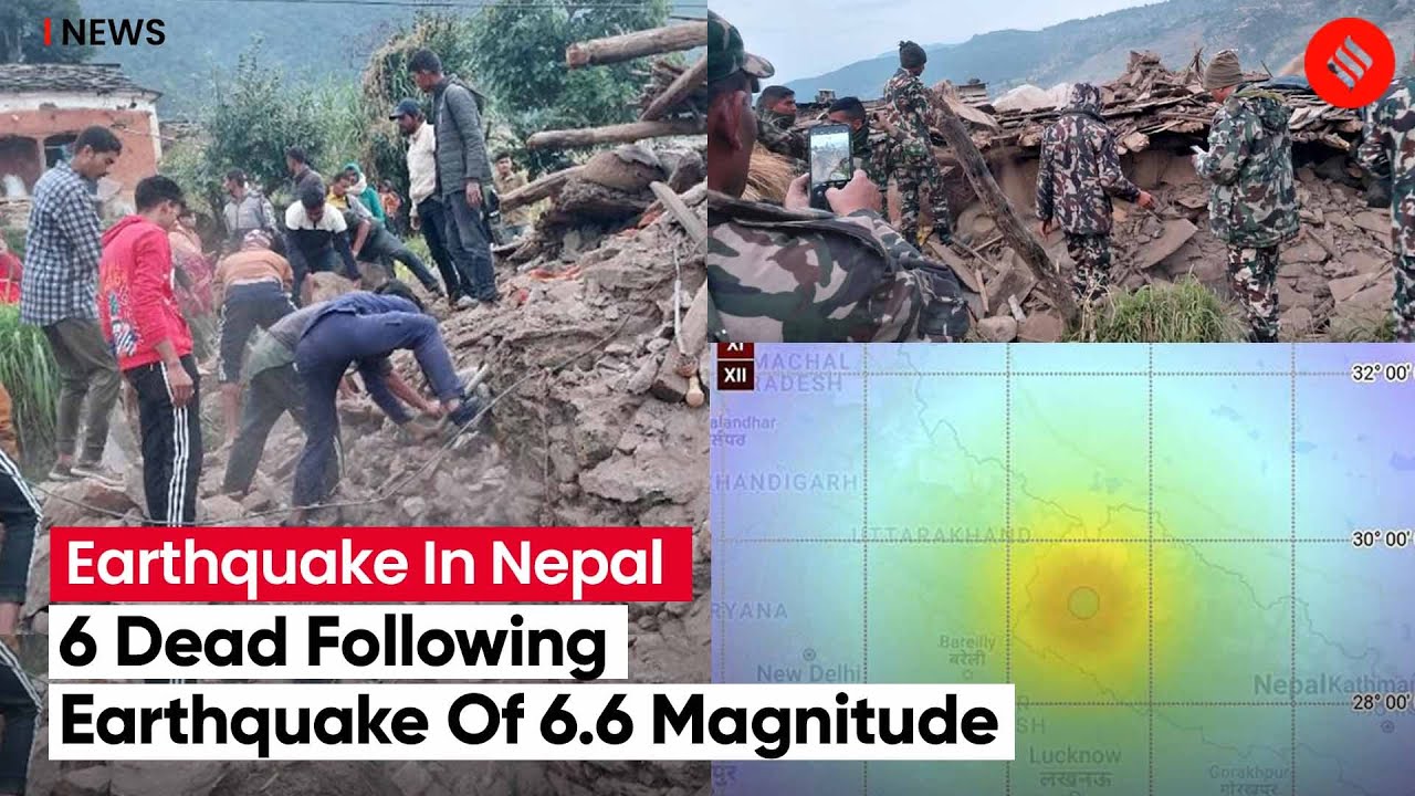 Six Dead After Earthquake Of Magnitude 6.6 Strike Nepal, Tremors Felt ...